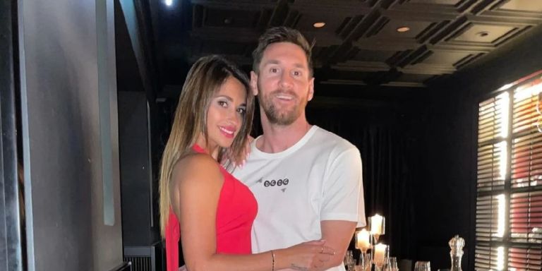 Antonela Roccuzzo reveló el significado del inédito festejo de Messi ...