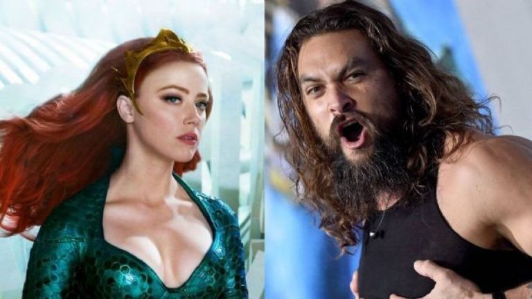 Amber Heard denunció que fue acosada por Jason Mamoa en la película de Aquaman 2 | Voces ...
