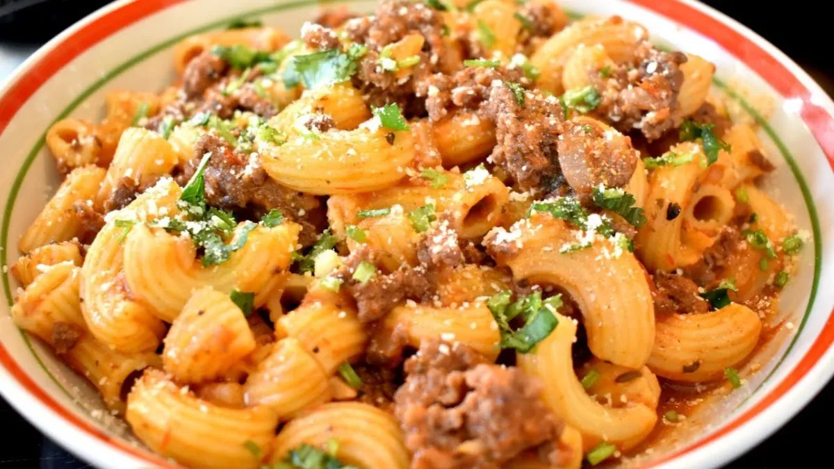 Deliciosa receta de fideos codito con carne que fascinará a todos ...