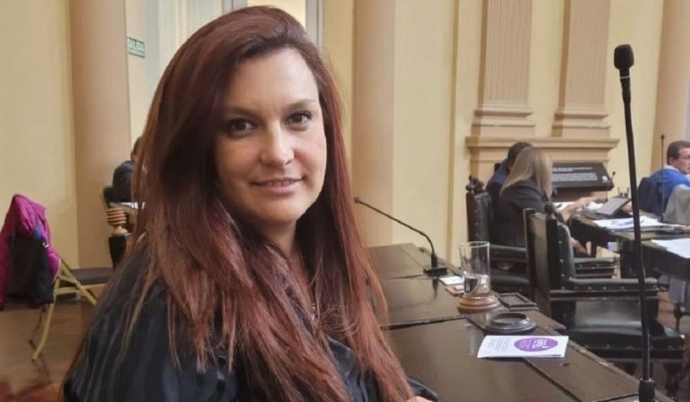 Mónica Juárez realizó un homenaje a la Cámara de Diputados en la ...