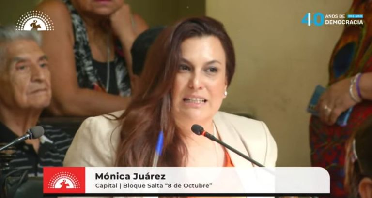 Mónica Juárez denunció aprietes y se retiró llorando en medio de la ...