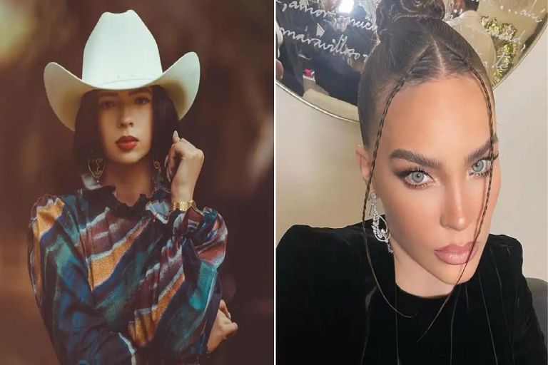 El gesto de Ángela Aguilar en pleno show de Belinda durante los Premios ...