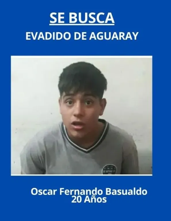 Fuga de un preso en Aguaray: emitieron un pedido de captura nacional e internacional | Voces ...