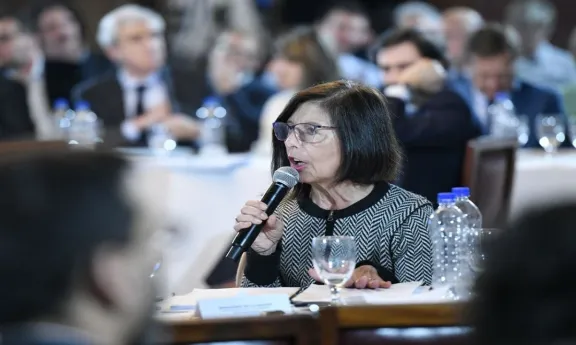 Nora Giménez criticó a Javier Milei por su ataque al Congreso y su ...