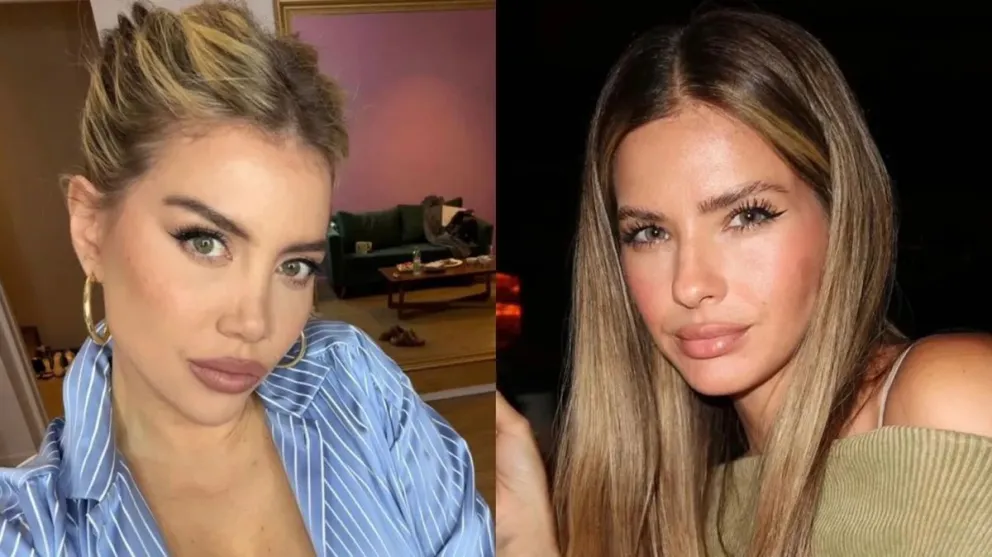 La pelea más esperada: Wanda Nara y la China Suárez miden fuerzas en ...