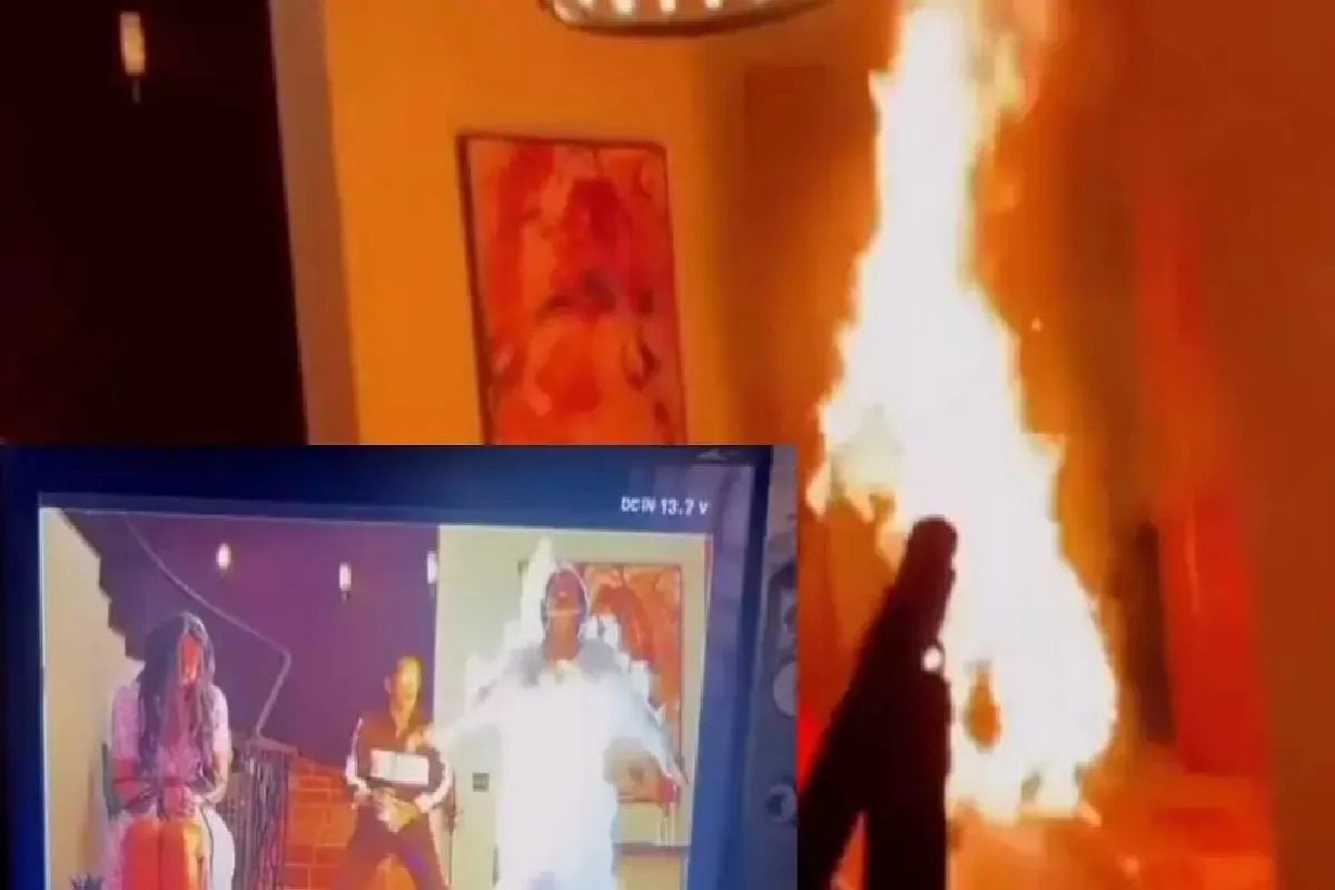 Katy Perry En Peligro Explosivo Accidente De Fuego Durante Grabaci n
